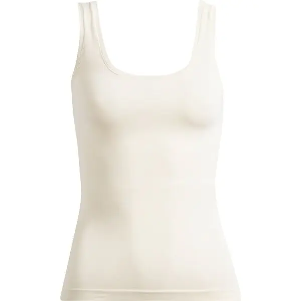 Nordstrom Seamless Tank - Ivory Egret