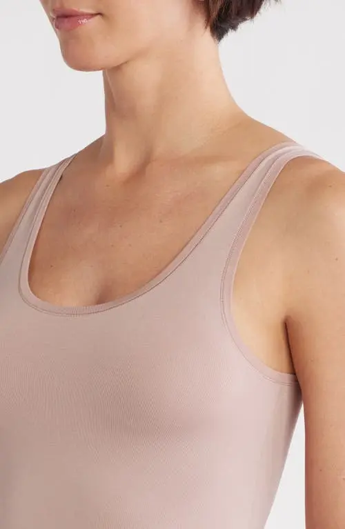 Nordstrom Seamless Tank - Pink Fawn