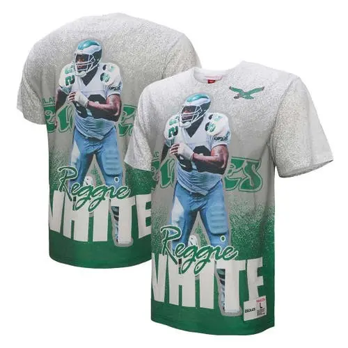 Mitchell & Ness Reggie White Philadelphia Eagles Burst Retired Player T-shirt