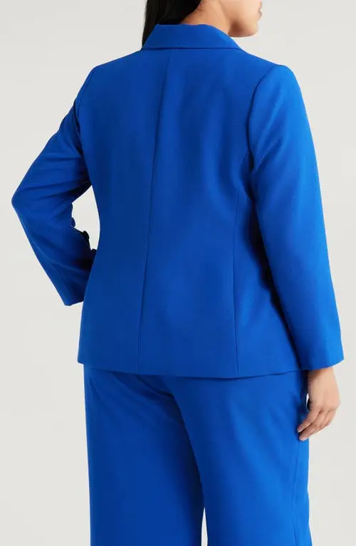 TAHARI ASL One-button Blazer - Cobalt