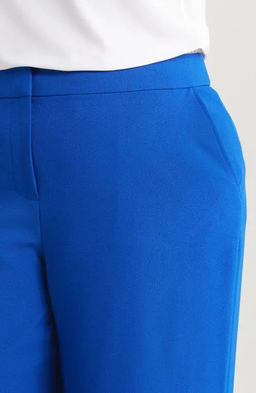 TAHARI ASL Wide Leg Trousers - Cobalt