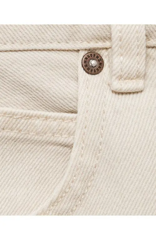 Mango High-rise Straight Leg Jeans