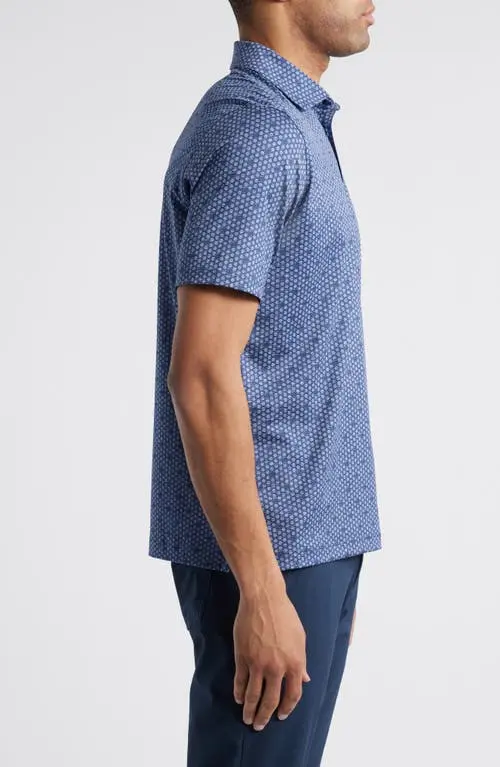 Johnston & Murphy Xc4® + Cool Degree™ Geo Print Performance Golf Polo