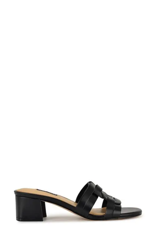 Nine West Gennie Slide Sandal - Black