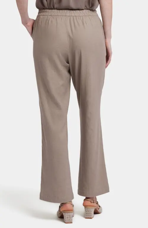 NYDJ Relaxed Drawstring Linen Blend Pants