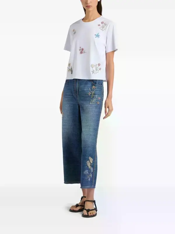 Ports 1961 Floral Embellished Jeans