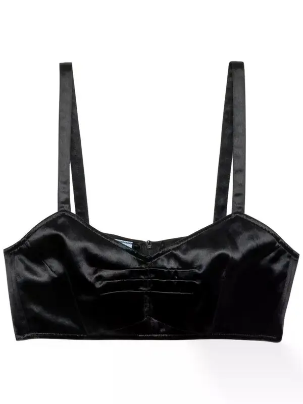 Prada Satin Bra Top
