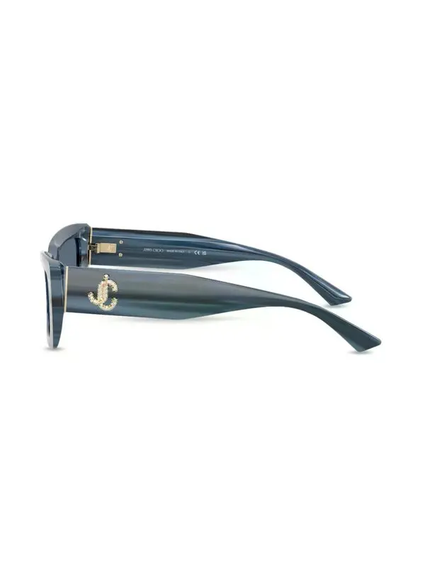 JIMMY CHOO Logo Sunglasses