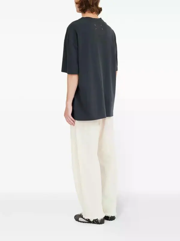 MAISON MARGIELA Numbers-motif T-shirt - Black