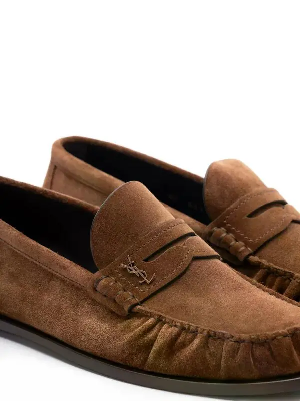 Saint Laurent Cassandre Penny Loafers