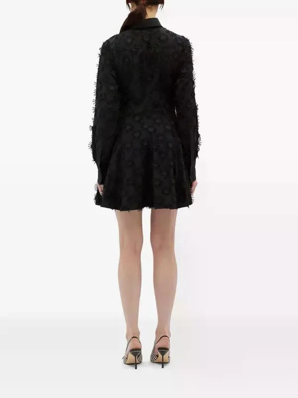 MSGM Tied-waist Shirt Dress