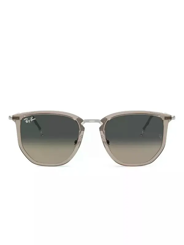 Ray-ban Geometric Frame Sunglasses - Grey