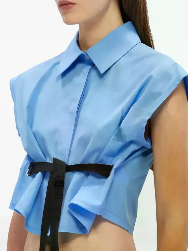 MSGM Belted Blouse
