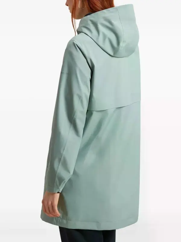 Woolrich Light Stretch Parka Coat - Green