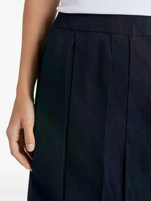 Ports 1961 Pleated Asymmetric Skirt