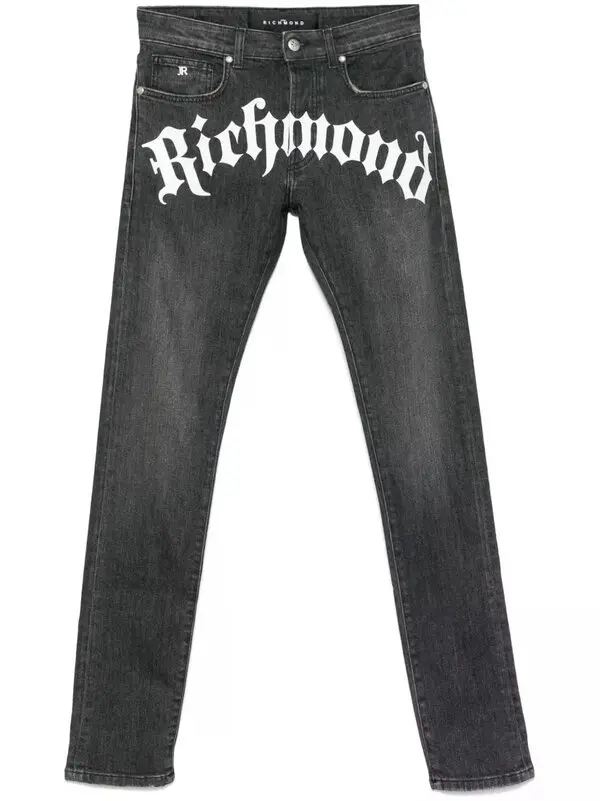 John Richmond Logo-print Jeans