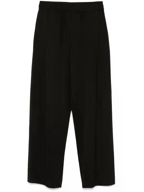 MERCI Elasticated-waist Trousers - Black