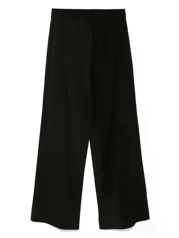 MERCI Elasticated-waist Trousers - Black