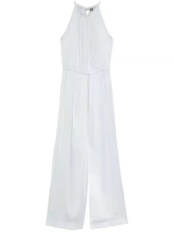 Peserico Halterneck Jumpsuit - Blue