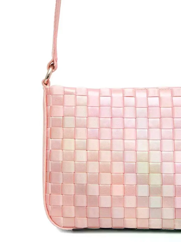 Guess Logo-plaque Shoulder Bag - Pink