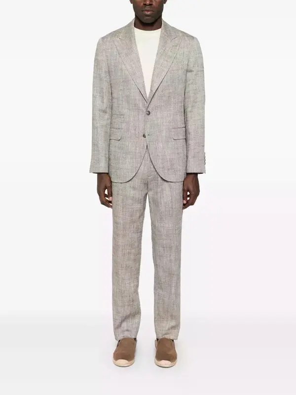 Brunello Cucinelli Herringbone Suit