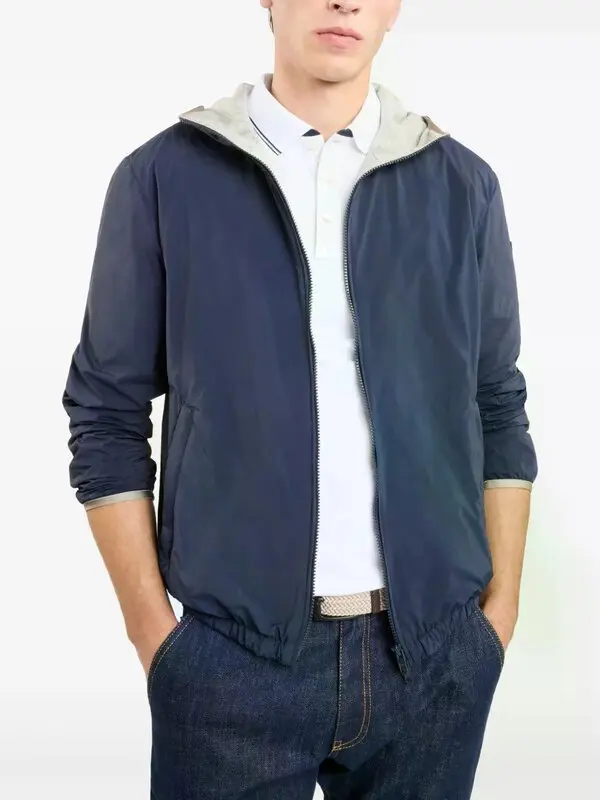 FAY Windbreaker Jacket - Blue