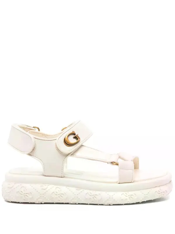 Guess Crystal-embellished Sandals - Neutrals