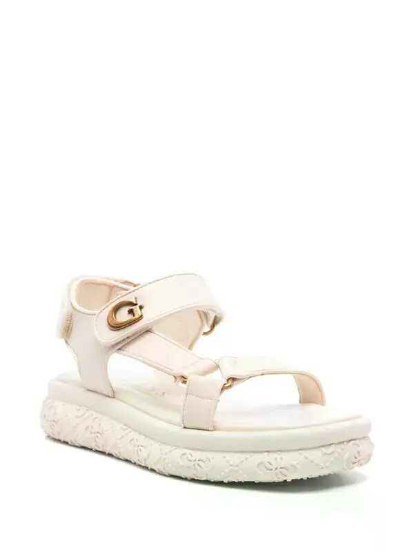 Guess Crystal-embellished Sandals - Neutrals