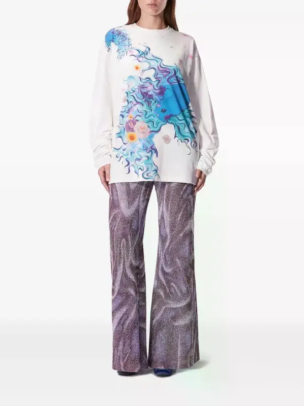MARGHERITA MACCAPANI Moto T-shirt - White