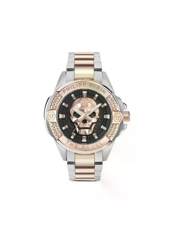 Philipp Plein The $kull 44mm Bracelet Watch - Stainless Steel Ip Rose Gold