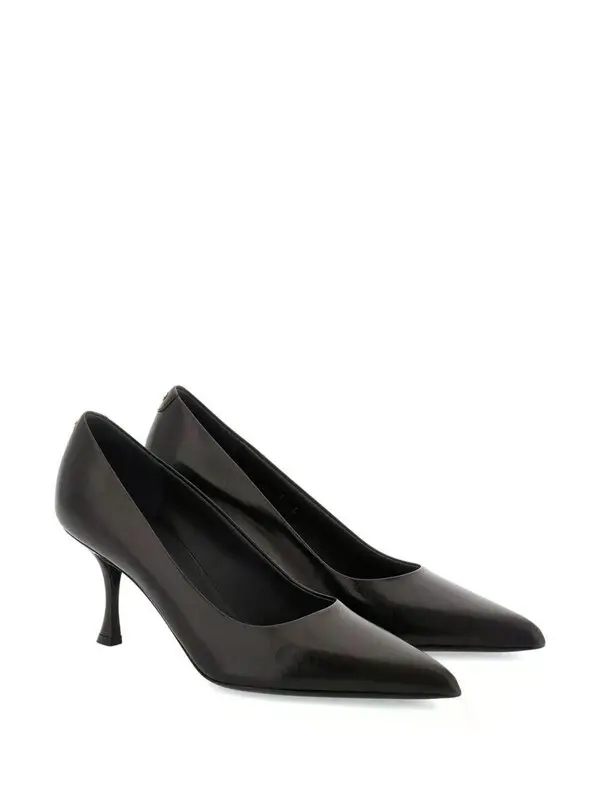 FERRAGAMO 70mm Double Gancio Pumps