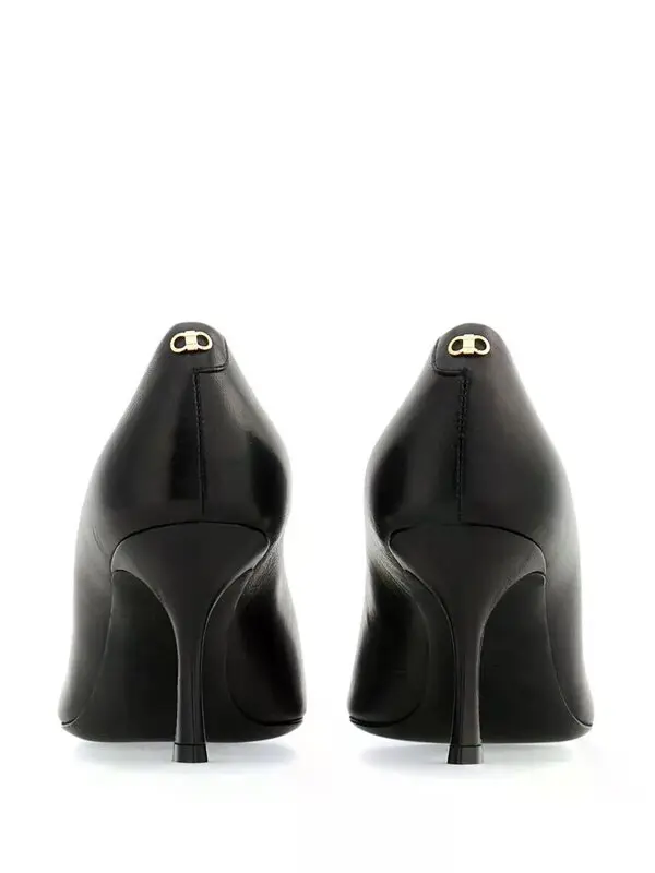 FERRAGAMO 70mm Double Gancio Pumps
