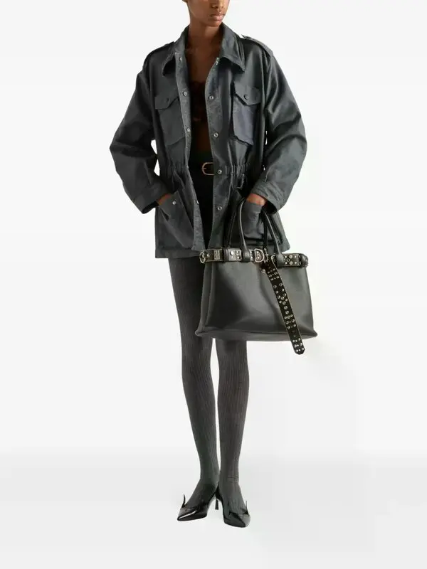 Prada Cotton Safari Jacket - Grey