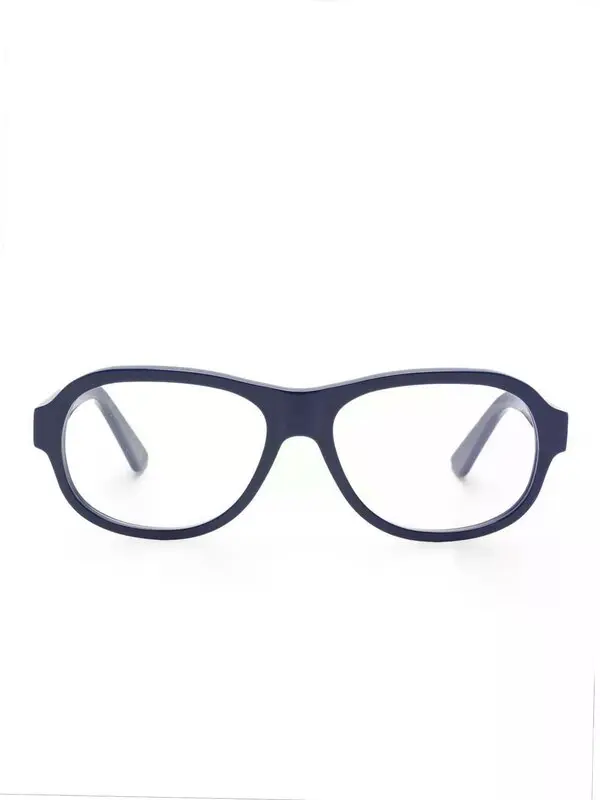 Marni Round-frame Glasses - Blue