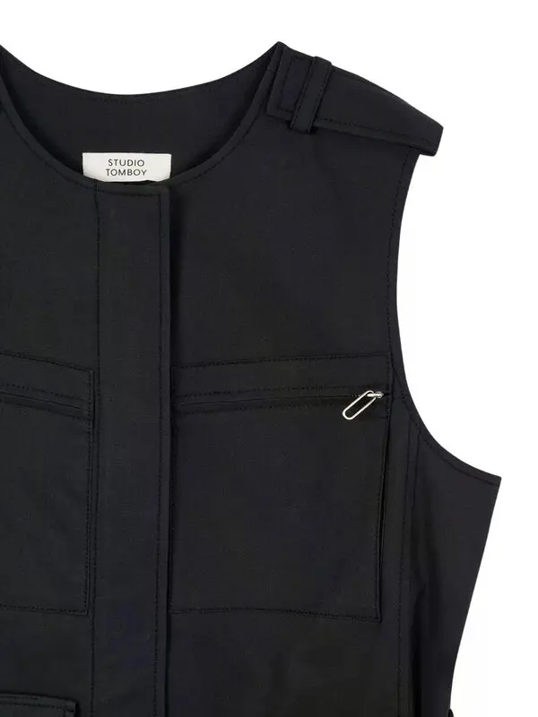 STUDIO TOMBOY Layered Sleeveless Dress
