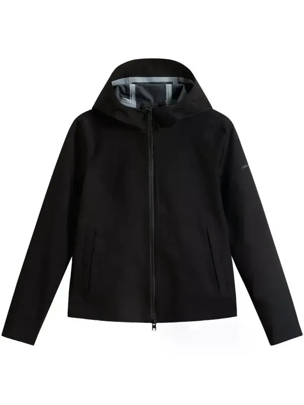 Woolrich Zip-up Bomber Jacket - Black