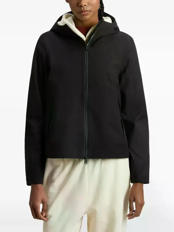 Woolrich Zip-up Bomber Jacket - Black