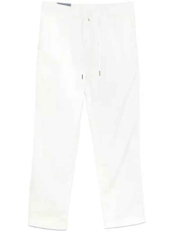 Polo Ralph Lauren Linen Trousers - White