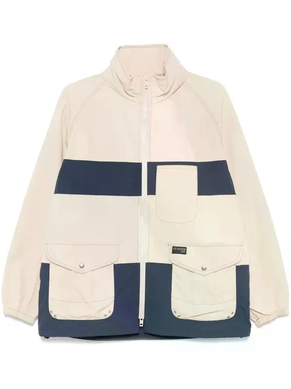FAY Colour-block Jacket - Neutrals