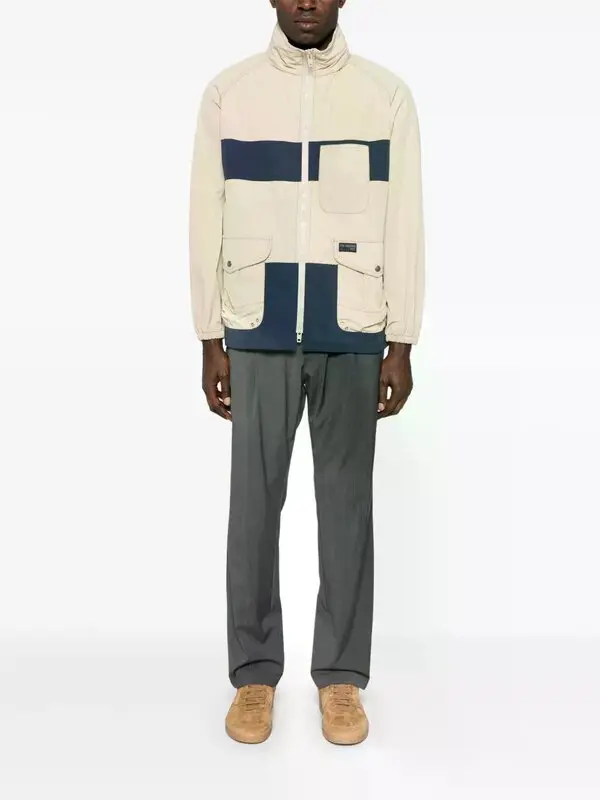 FAY Colour-block Jacket - Neutrals