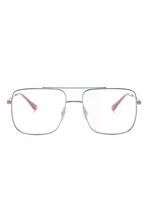 Ray-ban Full Rim Eyeglasses - Silver