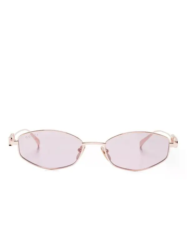 Gucci Oval-frame Sunglasses