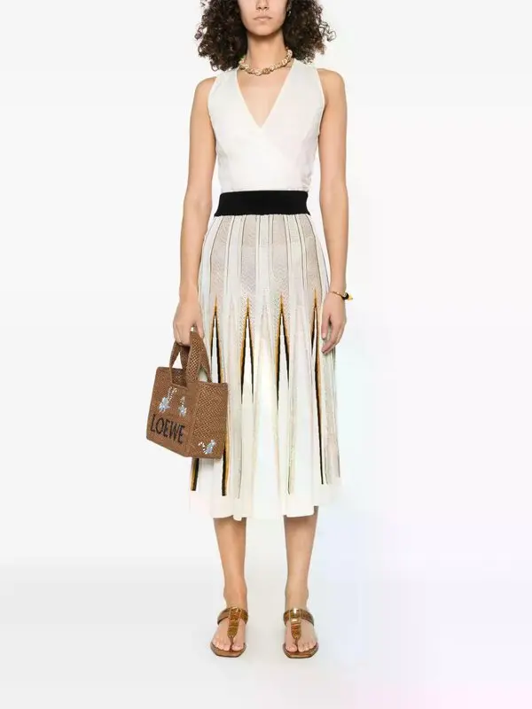 FORTE_FORTE Knitted Midi Skirt