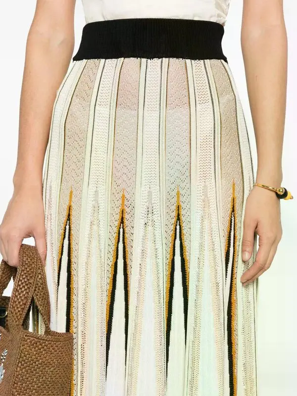 FORTE_FORTE Knitted Midi Skirt