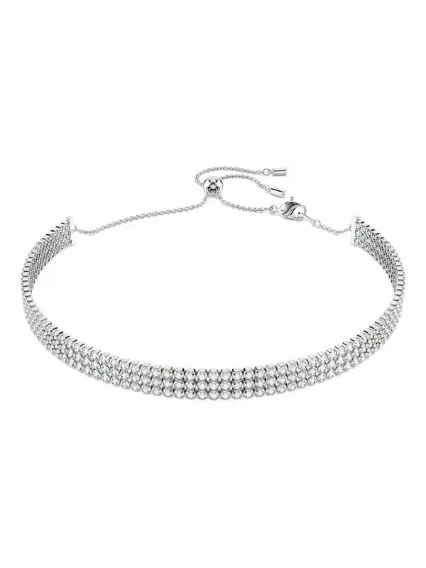 SWAROVSKI Matrix Tennis Choker - White