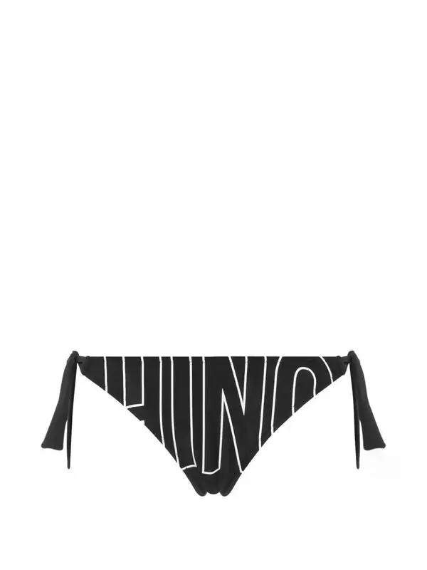 Moschino Rubber Logo Bikini Bottoms