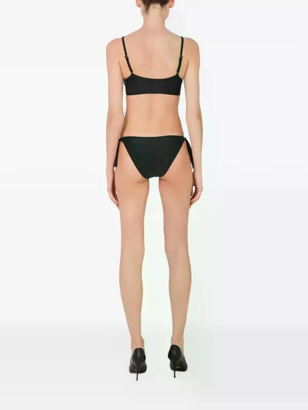 Moschino Rubber Logo Bikini Bottoms