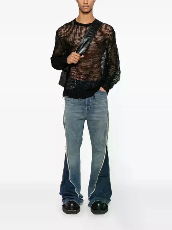 Rick Owens Bolan Banana Jeans - Blue