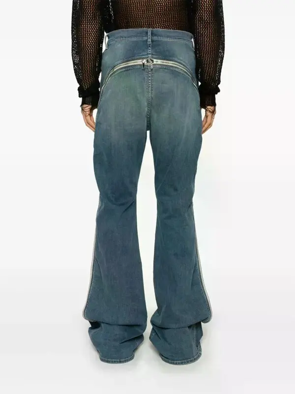 Rick Owens Bolan Banana Jeans - Blue