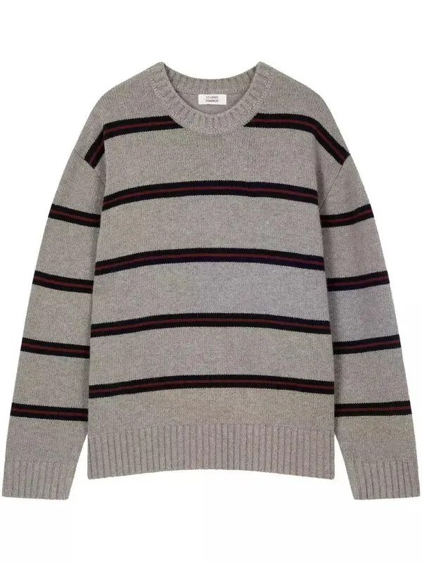 STUDIO TOMBOY Striped Sweater - Grey